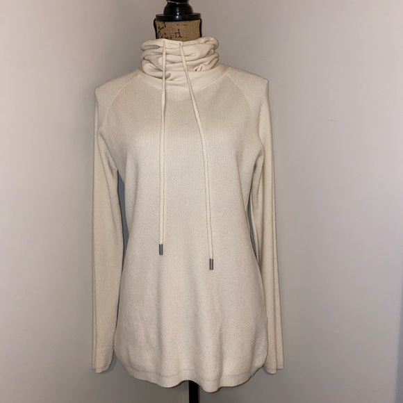 Cyrus | Sweaters | Very Rare Cyrus Cream High Neck Sweater | Poshmark